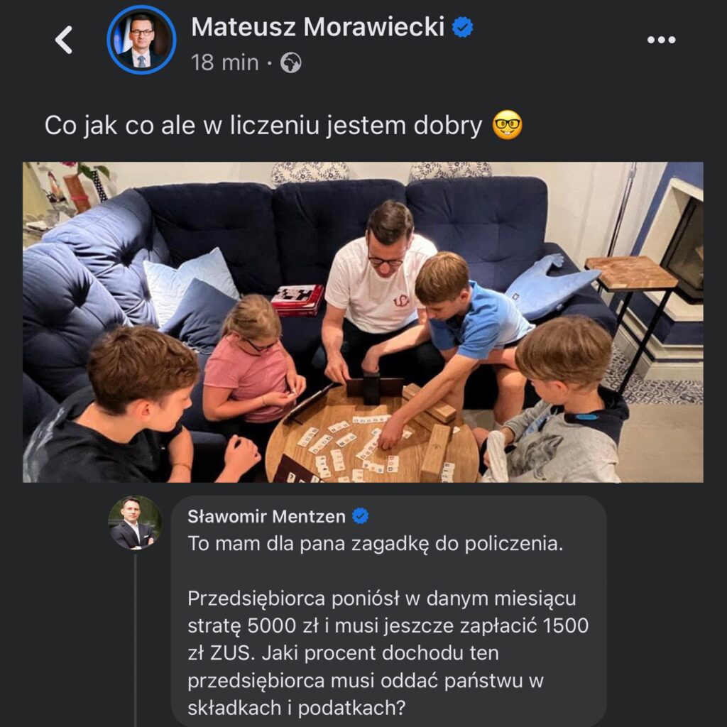 Zadanie od Mentzena dla Morawieckiego - Konfederacja