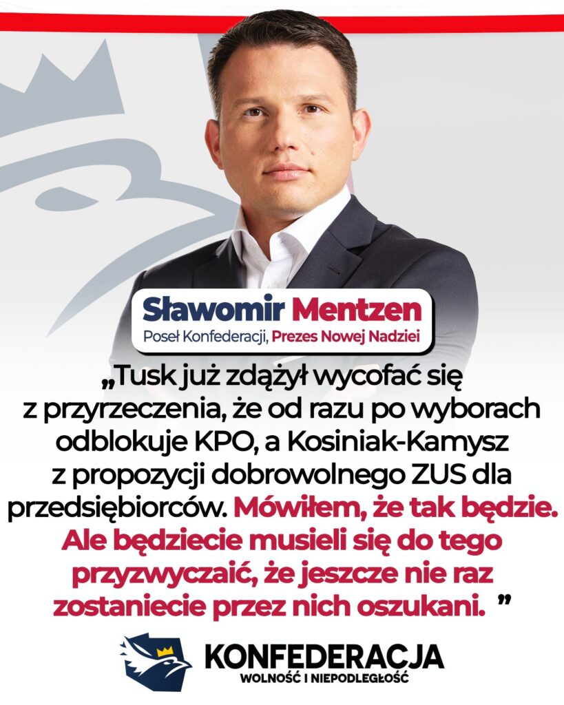 Mówiłem, że tak będzie! - Konfederacja
