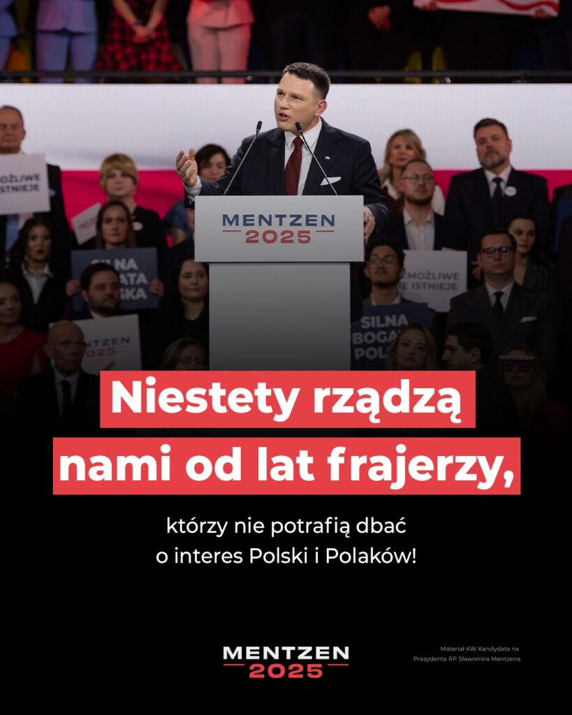 Konwencja Prezydencka Sławomira Mentzena! Zapisz się! - Konfederacja