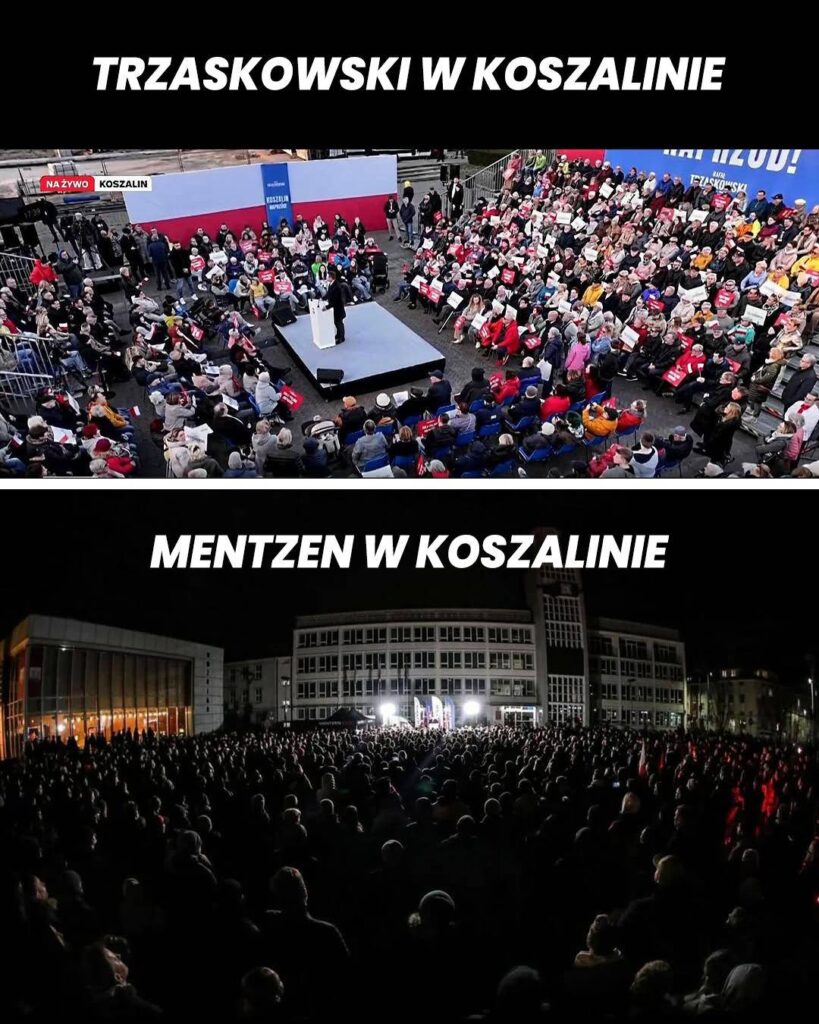 Tąpnięcie w wynikach Trzaskowskiego, Mentzen rośnie! - Konfederacja