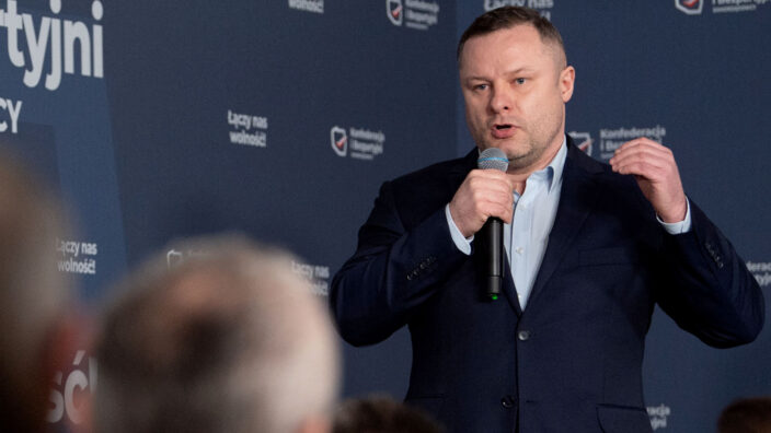 Po co stoimy na granicy? Żeby w Polsce Polak mógł prowadzić działalność ...