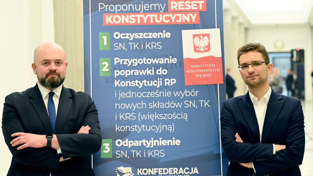 Wzywamy wszystkie opcje polityczne, aby doprowadzić do Resetu Konstytucyjnego - Konfederacja