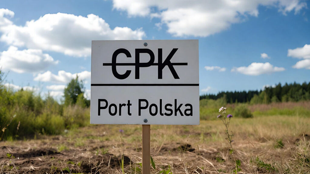 Zmienili nazwę CPK na „Port Polska”. To już prawie jakby wybudowali ...